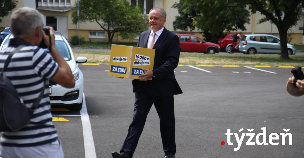 Strana bývalého prezidenta Kisku Za ľudí je oficiálne zaregistrovaná ...